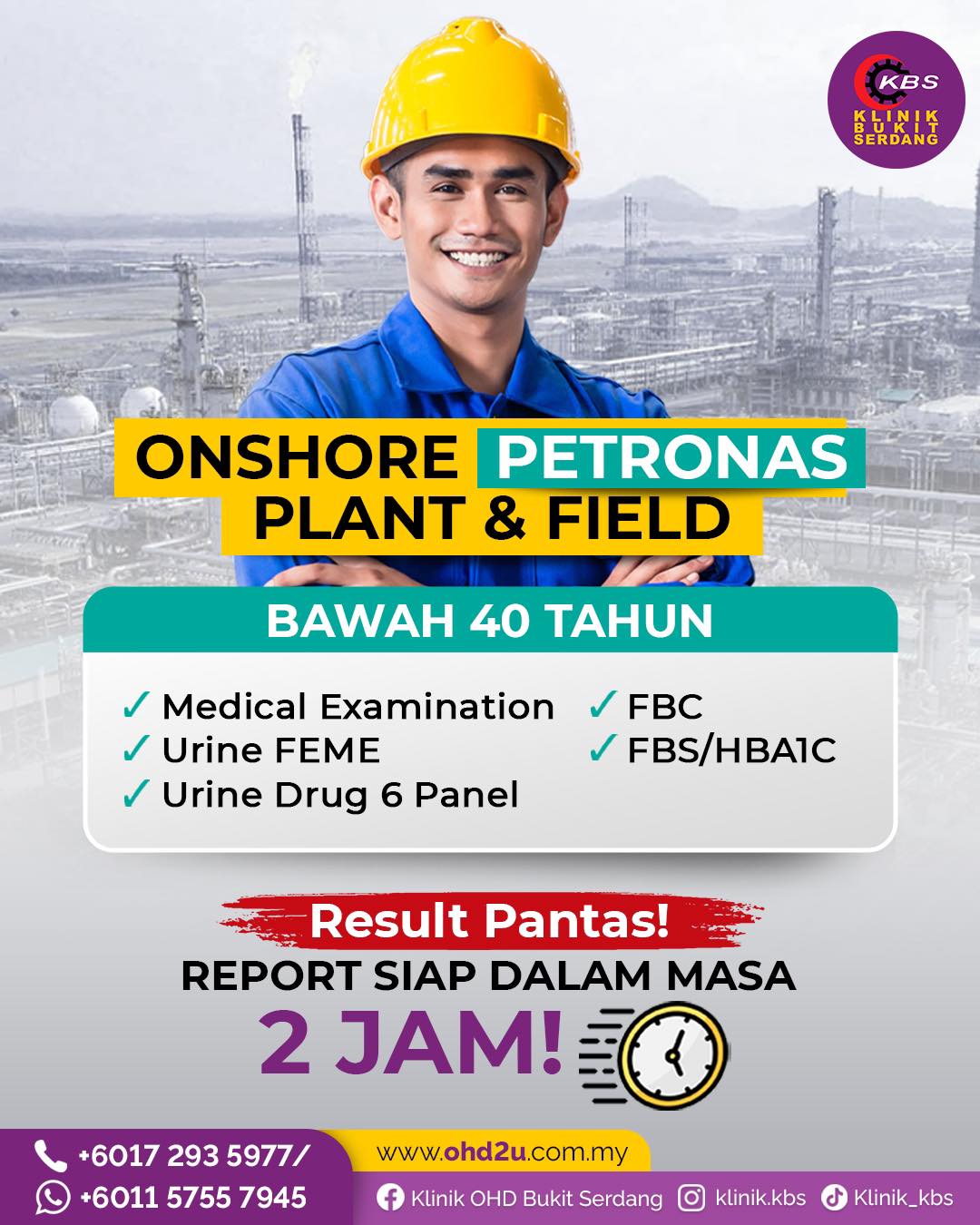 Medical Check Up Kerja Untuk Pekerjaan Berisiko Tinggi (Senarai Lengkap ...